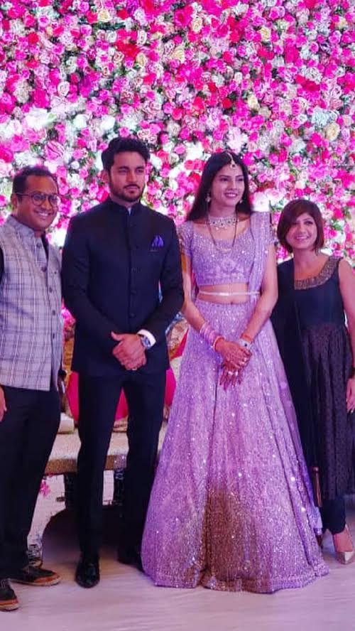 Cricketer Manish Pandey’s Beau Ashrita Shetty’s Wedding Looks In Kalki ...