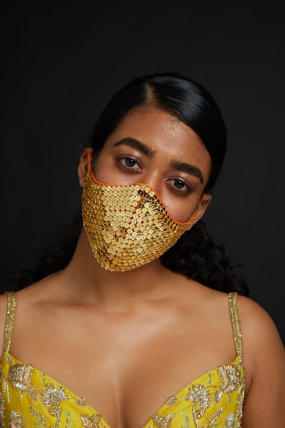 KALKI Fashion Introduces Hand-Embroidered Wedding Masks For The Brides ...